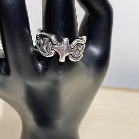 Jewelry | Sterling Silver Cross Ring With Side Design 925 Mexico Size 9 ...